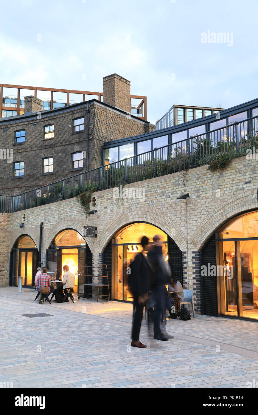 The stylish Tom Dixon showrooms on Bagley Walk, in historical converted ...