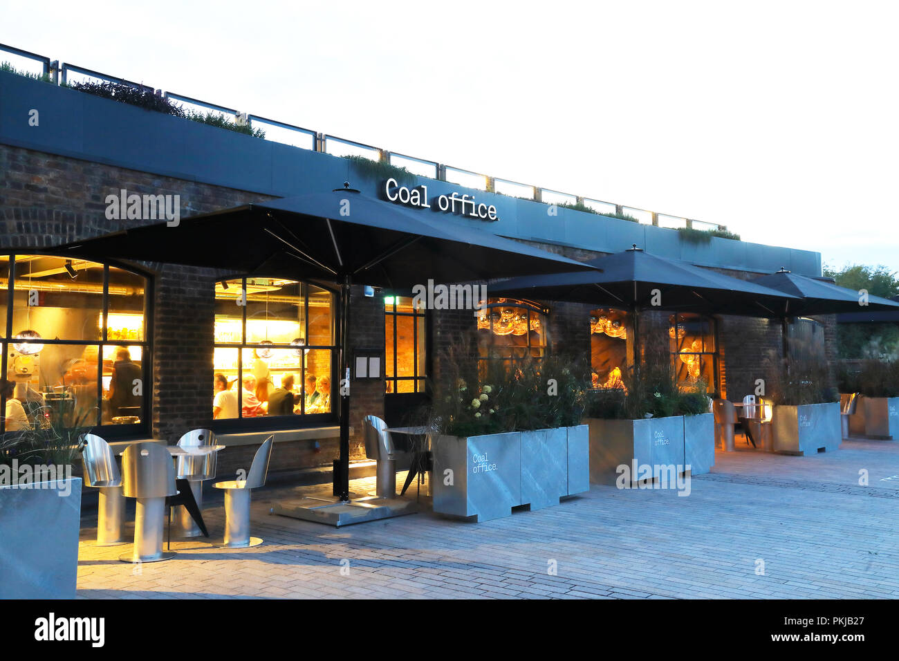 The new Coal Office Restaurant, part of Tom Dixon's Kings Cross ...