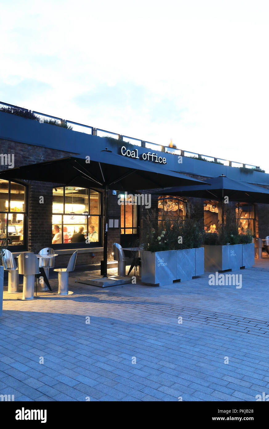 The new Coal Office Restaurant, part of Tom Dixon's Kings Cross ...