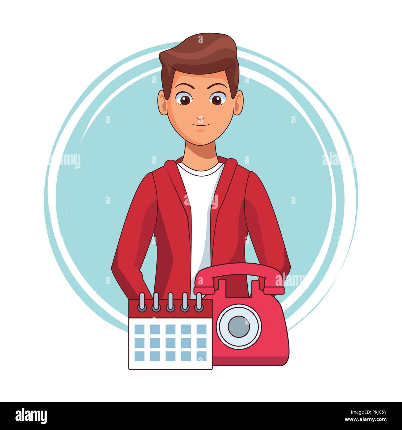 Customer service cartoons Stock Vector Image & Art - Alamy