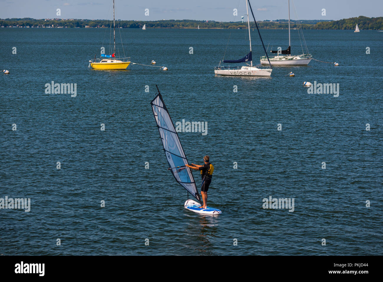 Madison wisconsin lake mendota hi-res stock photography and images - Alamy