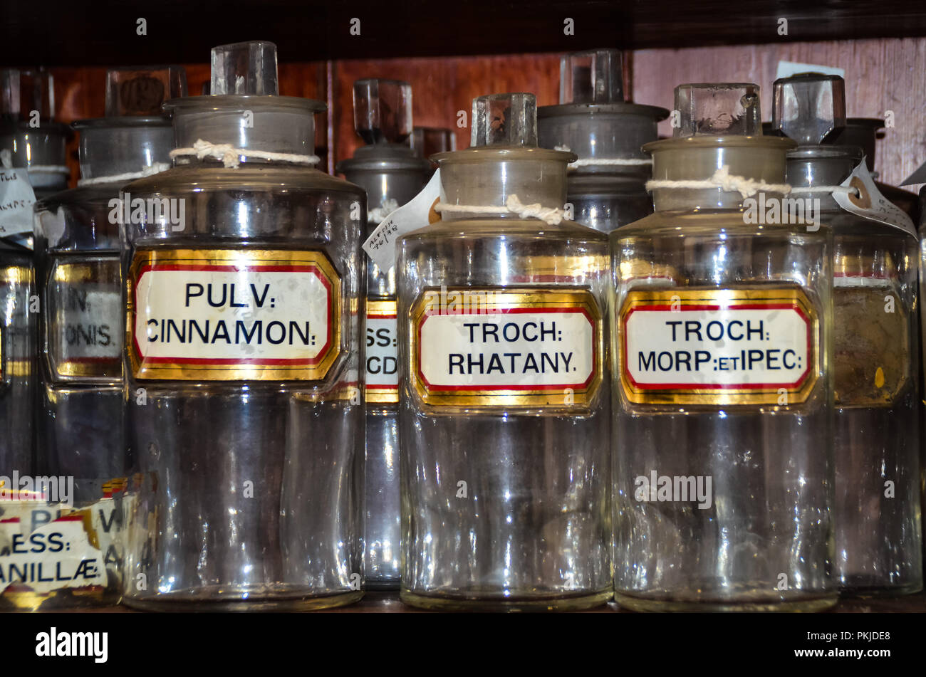 Antique drugs hi-res stock photography and images - Alamy