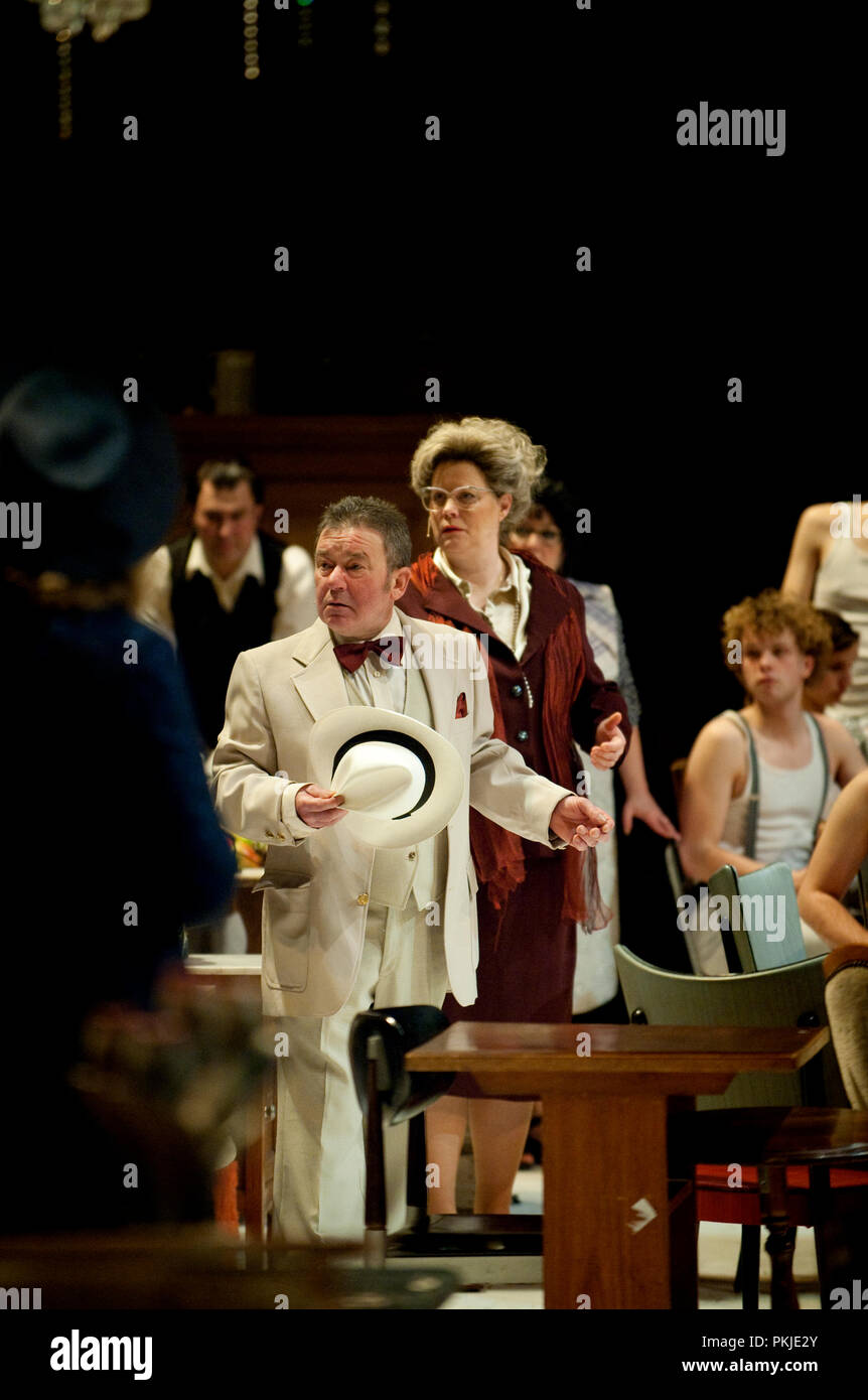 Actor Jakob Beks starring in Zaterdag, Zondag, Maandag the first play ...