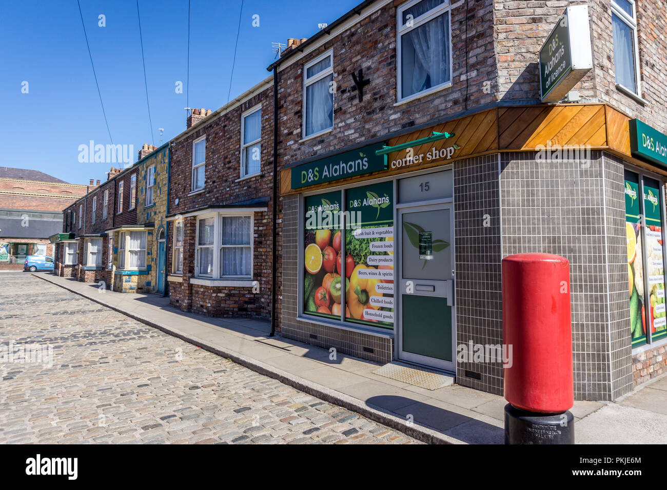 Devs corner shop, Coronation Street, The Studios from dock10, MediaCity ...