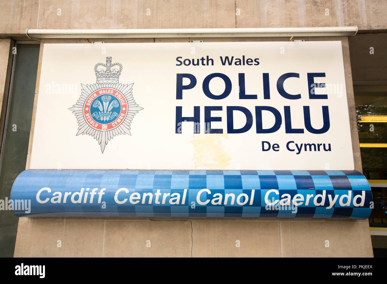 South Wales Police HQ in Cardiff, UK Stock Photo - Alamy