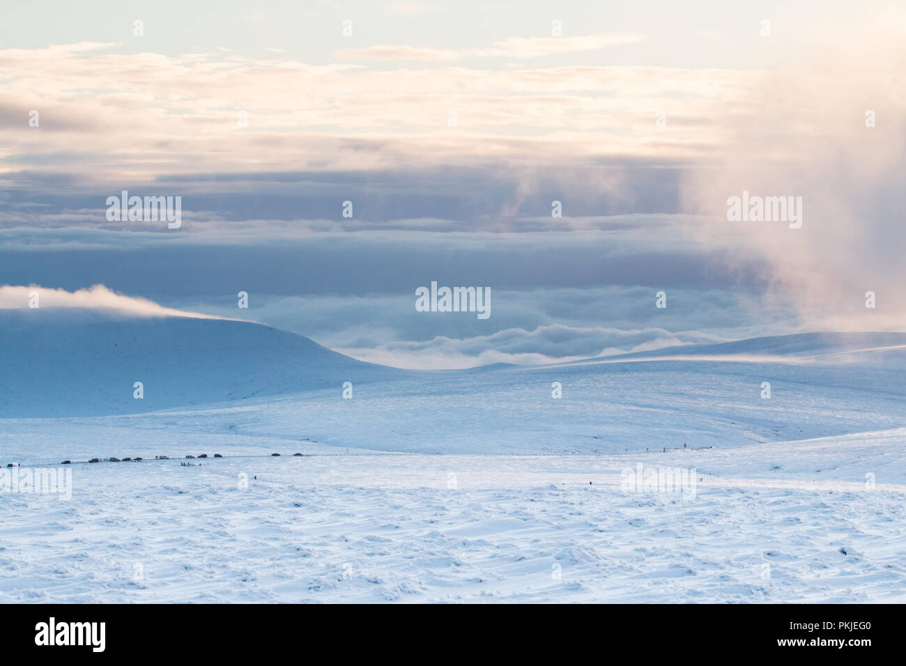 Manchester view from pennines hi-res stock photography and images - Alamy