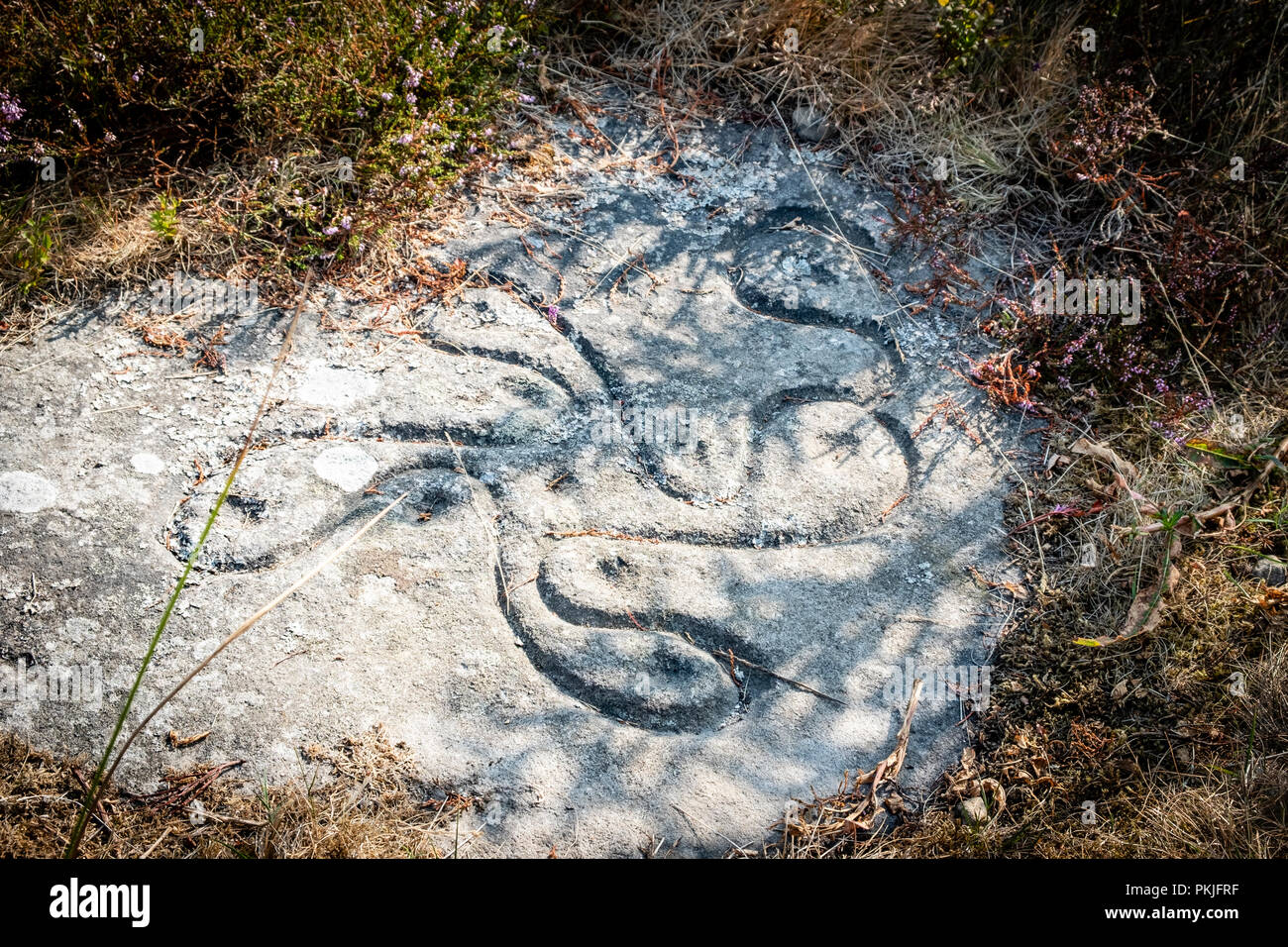 Swastika stone ilkley hi-res stock photography and images - Alamy