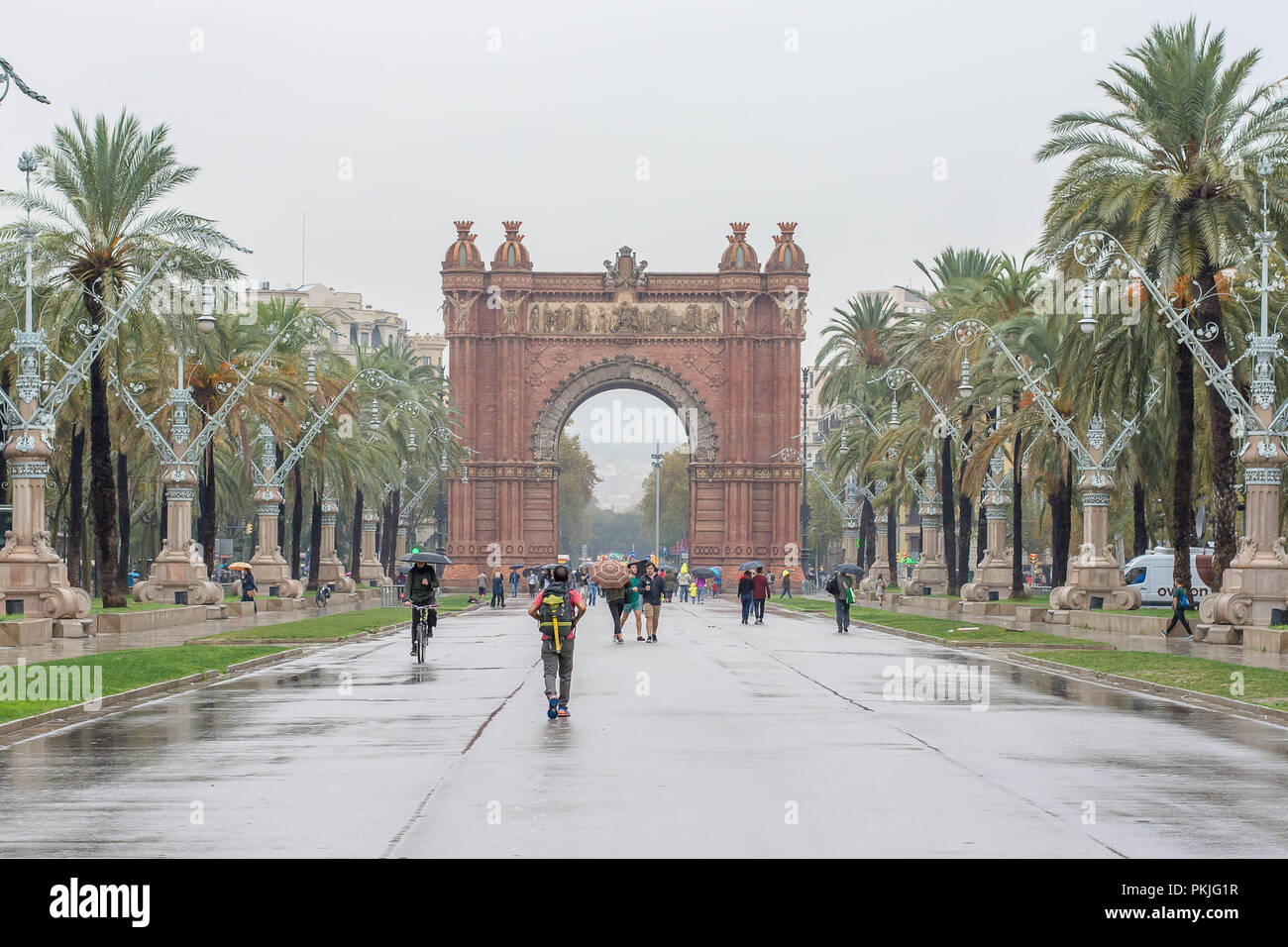 Barcelona is the capital and largest city of Catalonia Stock Photo - Alamy