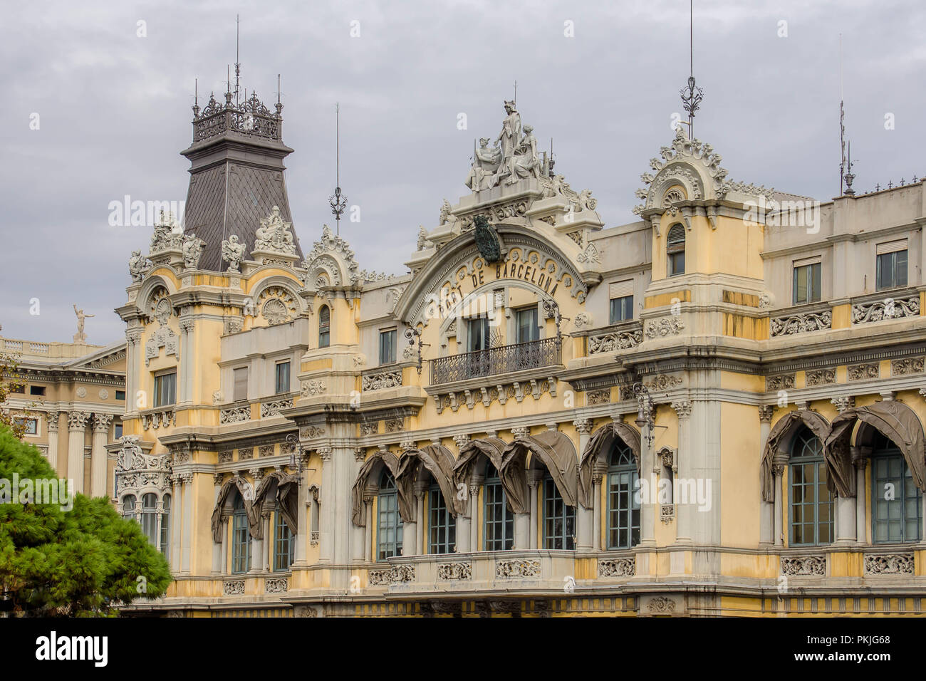 Barcelona is the capital and largest city of Catalonia Stock Photo - Alamy