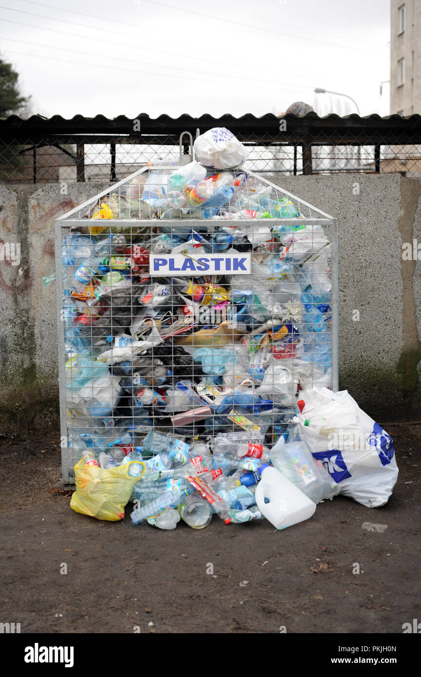 Collecting plastic bottles High Resolution Stock Photography and Images ...