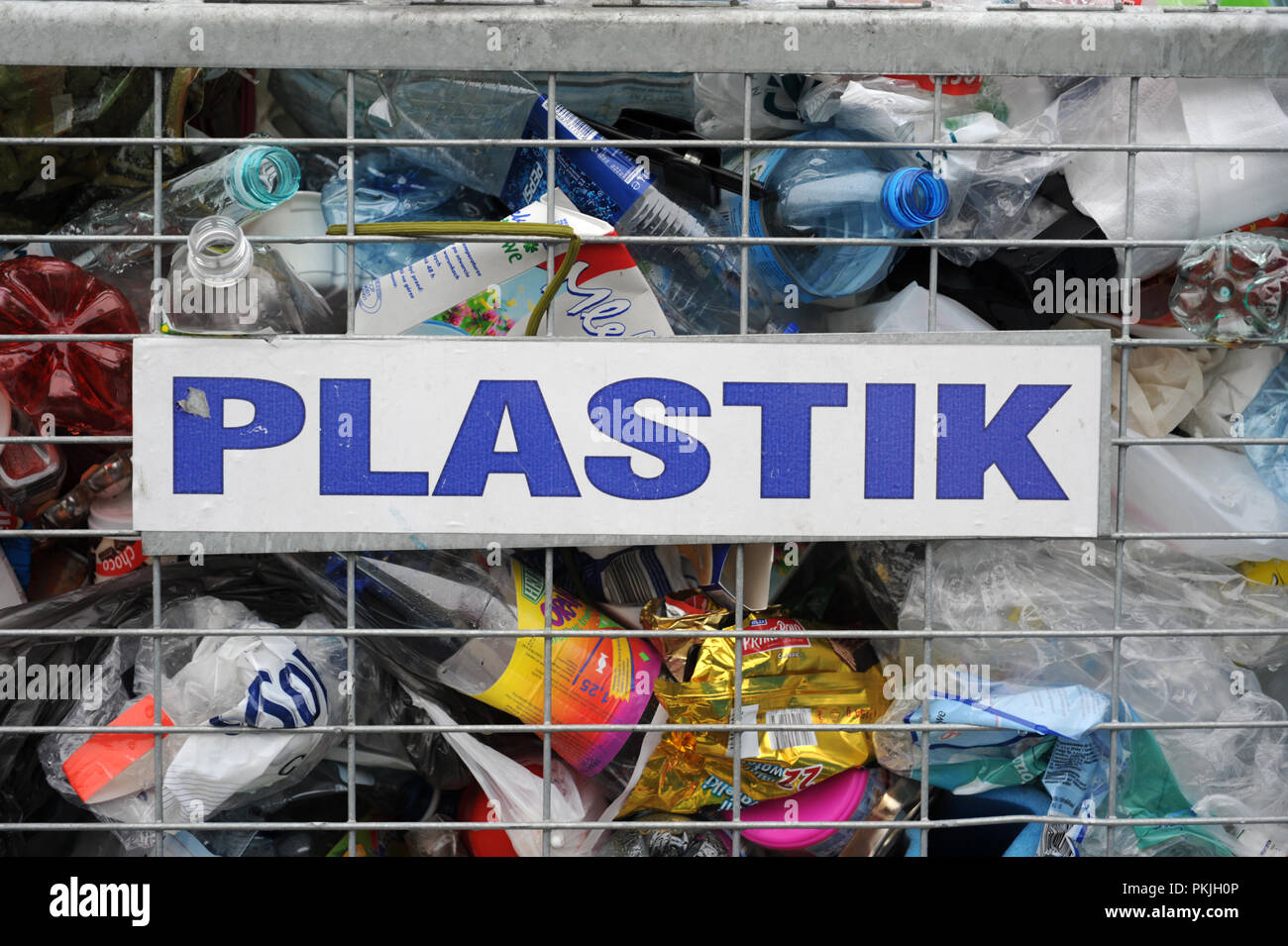 Collecting plastic bottles hi-res stock photography and images - Alamy