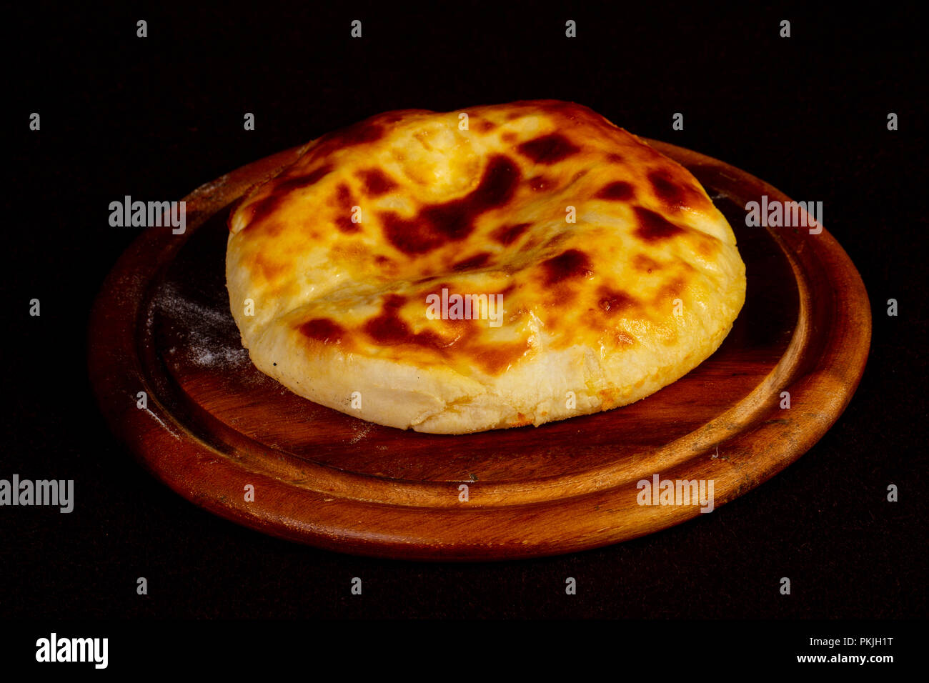 Georgian traditional hachapuri with cheese Stock Photo - Alamy