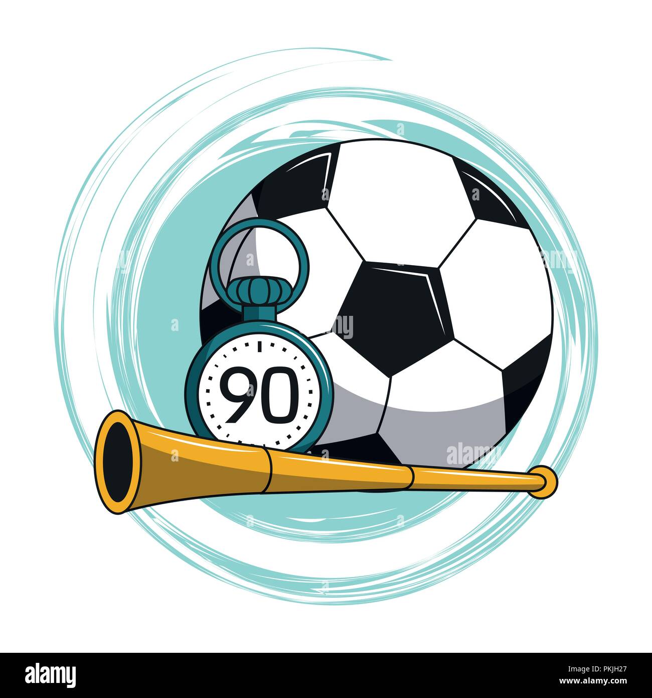 Soccer cartoon elements Stock Vector Image & Art - Alamy