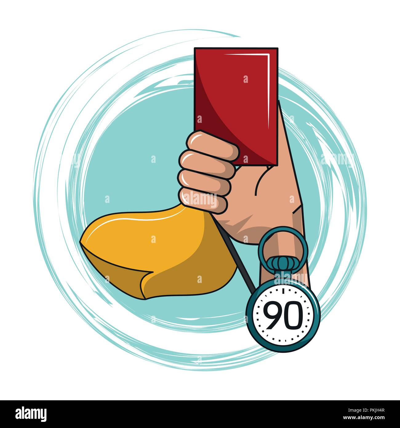 Soccer cartoon elements Stock Vector Image & Art - Alamy