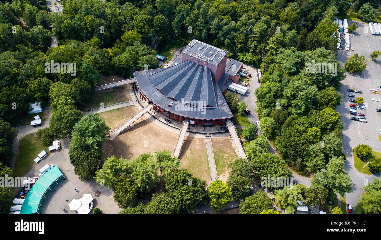 Saratoga Performing Arts Center, SPAC, Saratoga Springs, NY, USA Stock ...