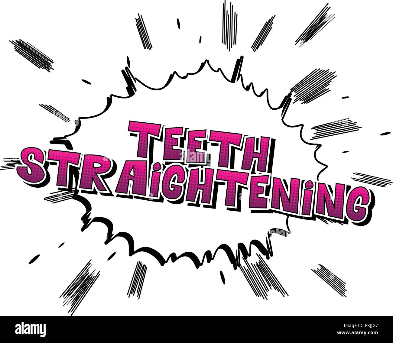 Cartoon illustration teeth super hero hi-res stock photography and ...
