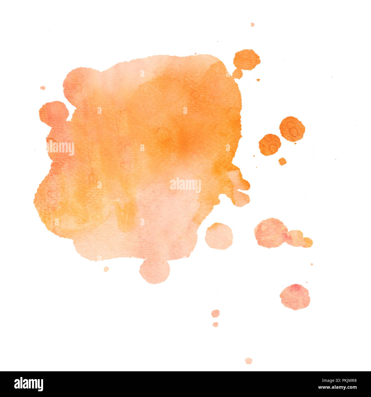 An abstract artistic faded sepia watercolor background texture with a ...