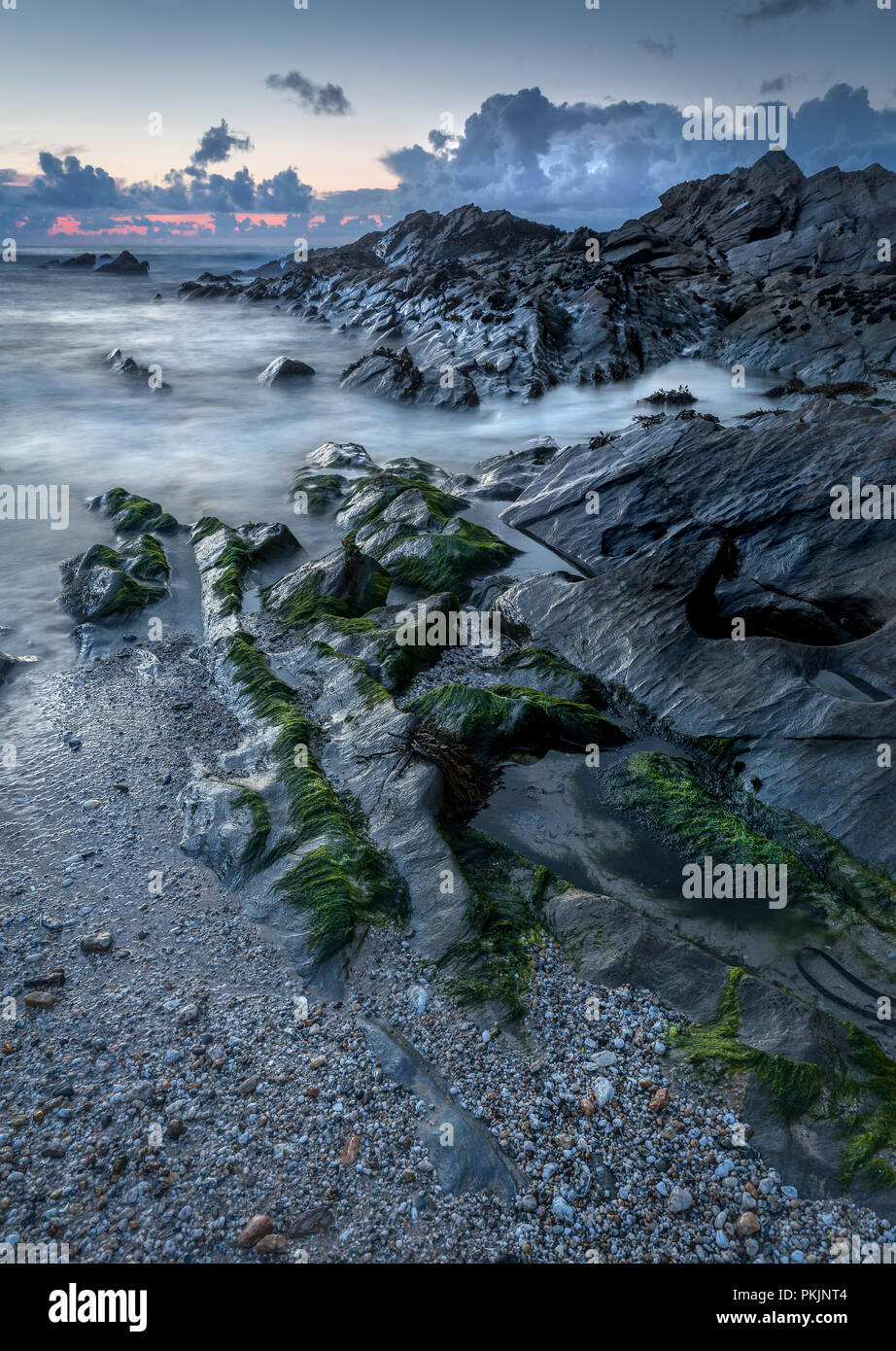 Mystical Seascape, Towan Head, Fistral, Newquay Stock Photo - Alamy