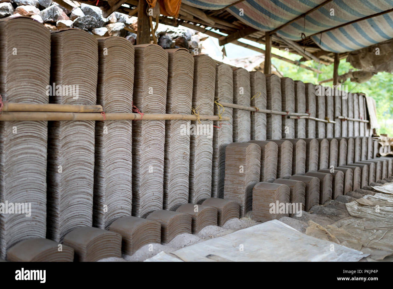 yin-yang roof. yin-yang roof, also known as the gutter tile, is the ...