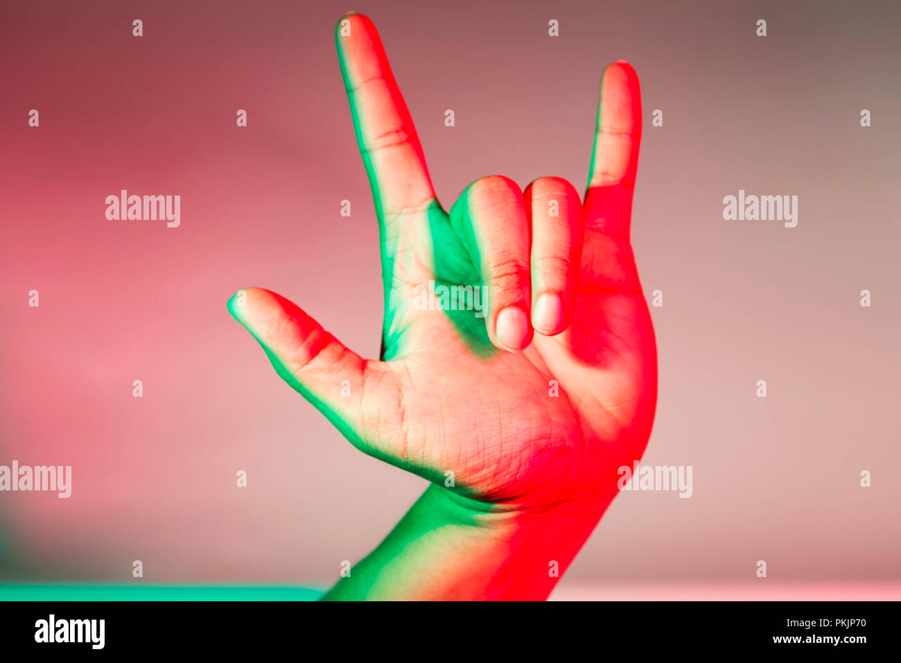 Love symbol and color from flash, Create for party Stock Photo - Alamy