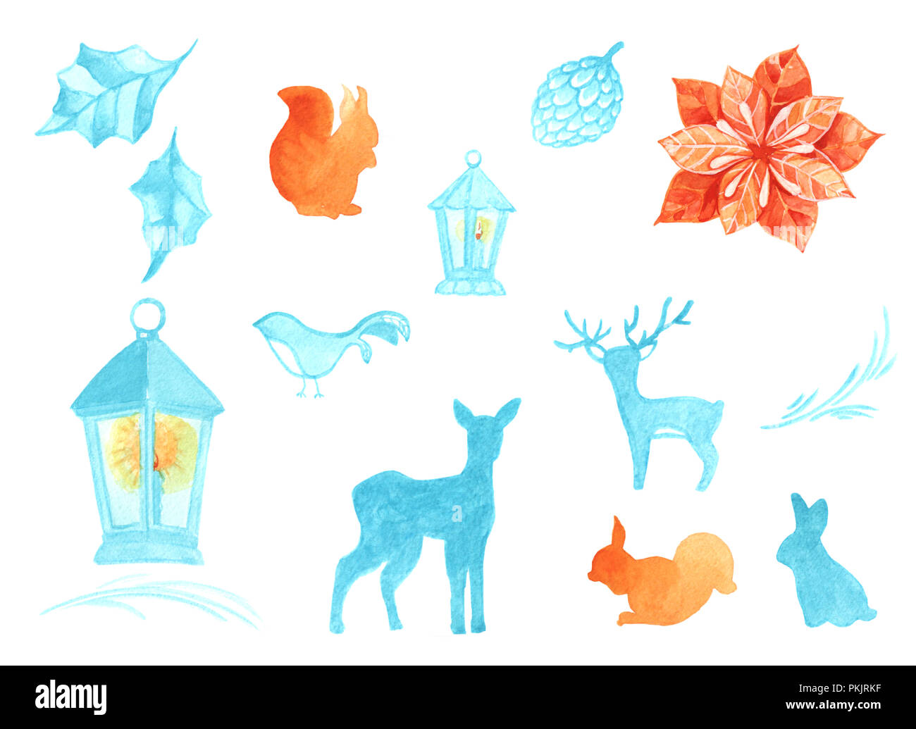 Baby deer cartoon hi-res stock photography and images - Alamy