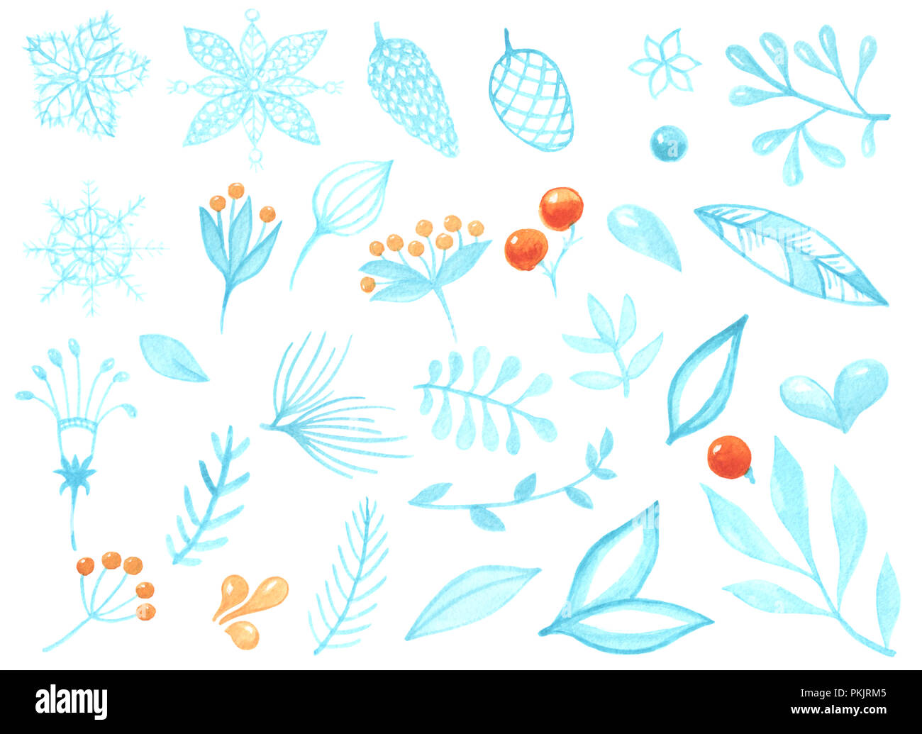 Spruce branches in vintage Cut Out Stock Images & Pictures - Alamy