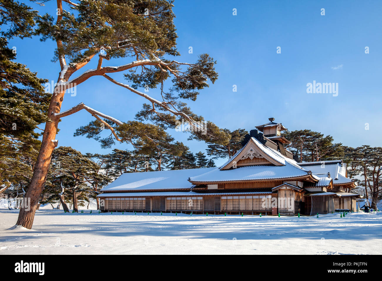 Snow in northern Japan Stock Photo - Alamy