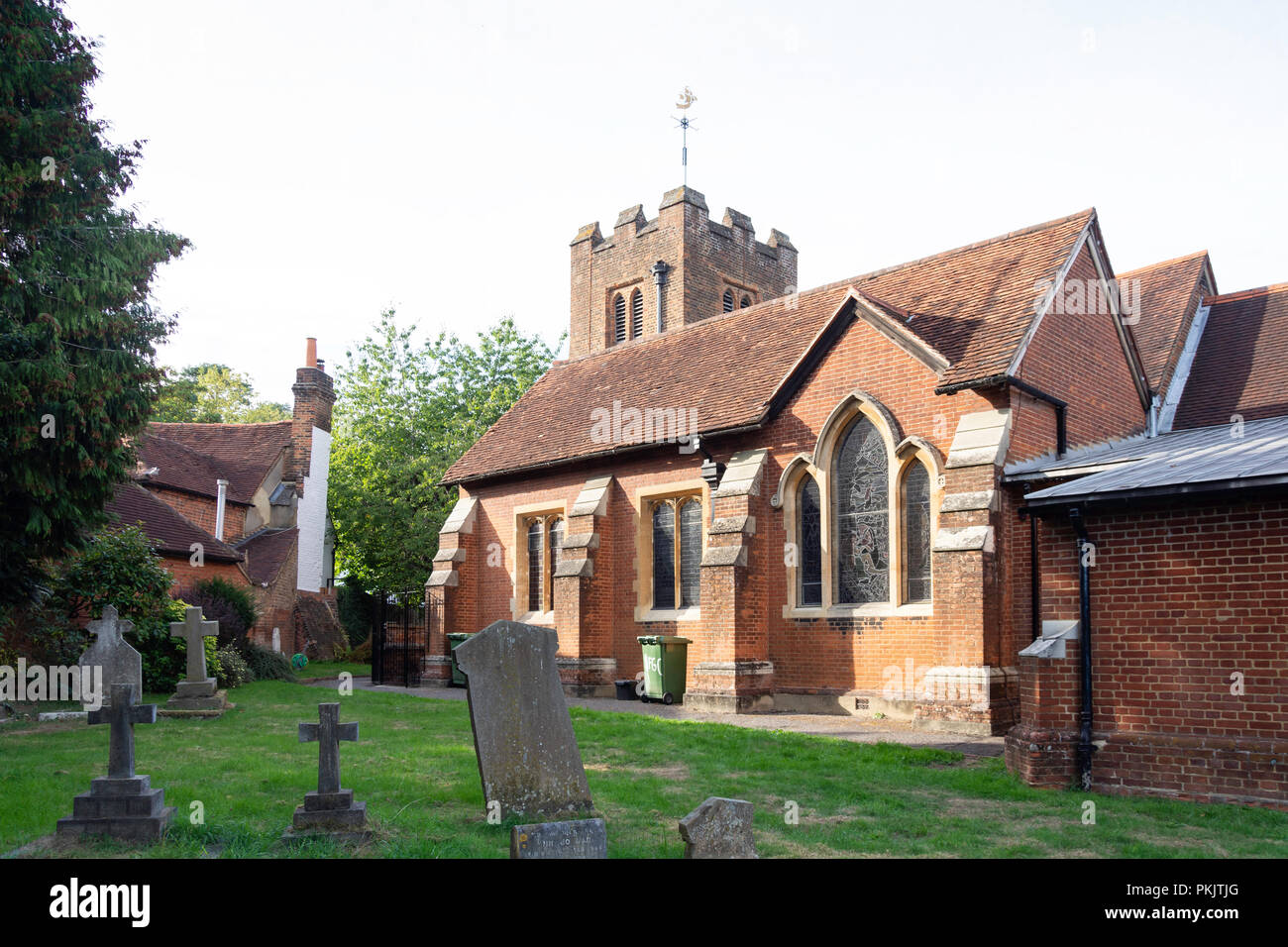 St james parish church of windmill road fulmer buckinghamshire c hi-res ...