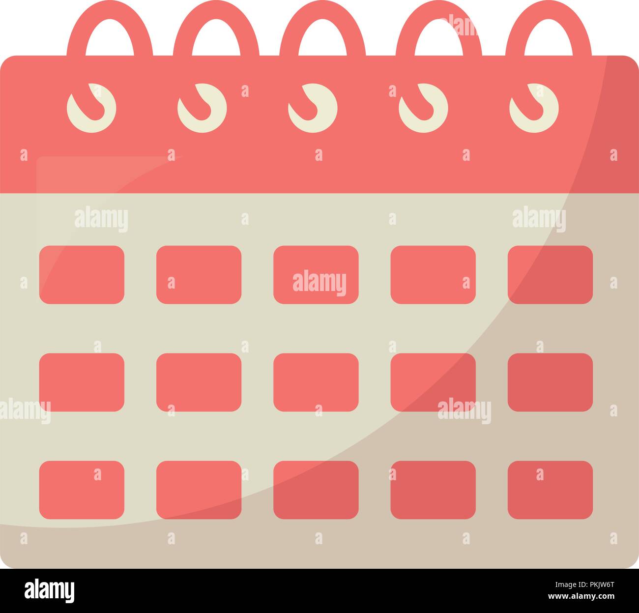 calendar reminder isolated icon vector illustration design Stock Vector ...