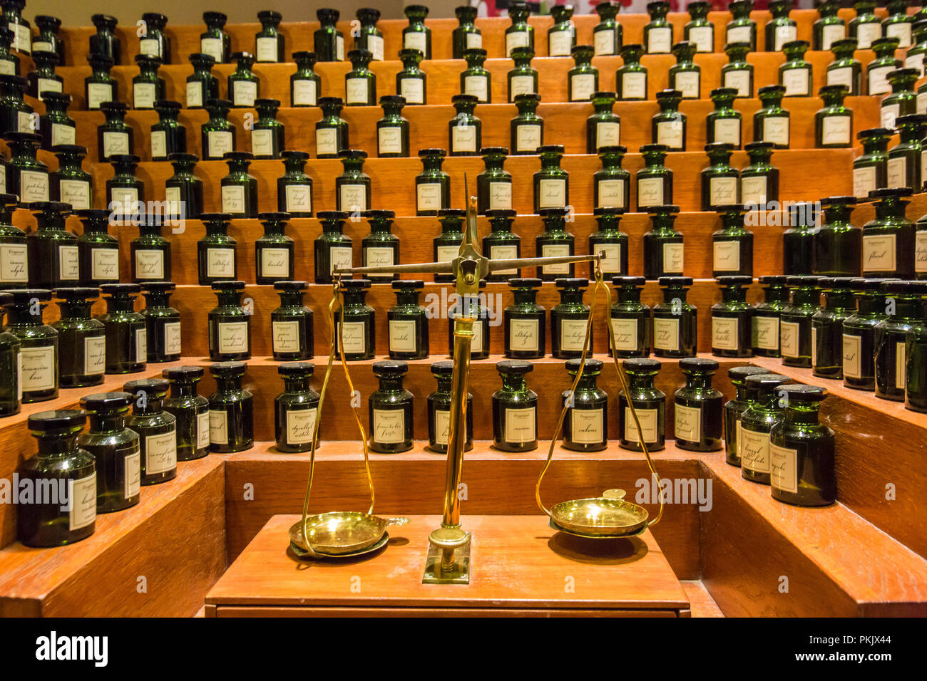 Museum of French perfume Stock Photo - Alamy
