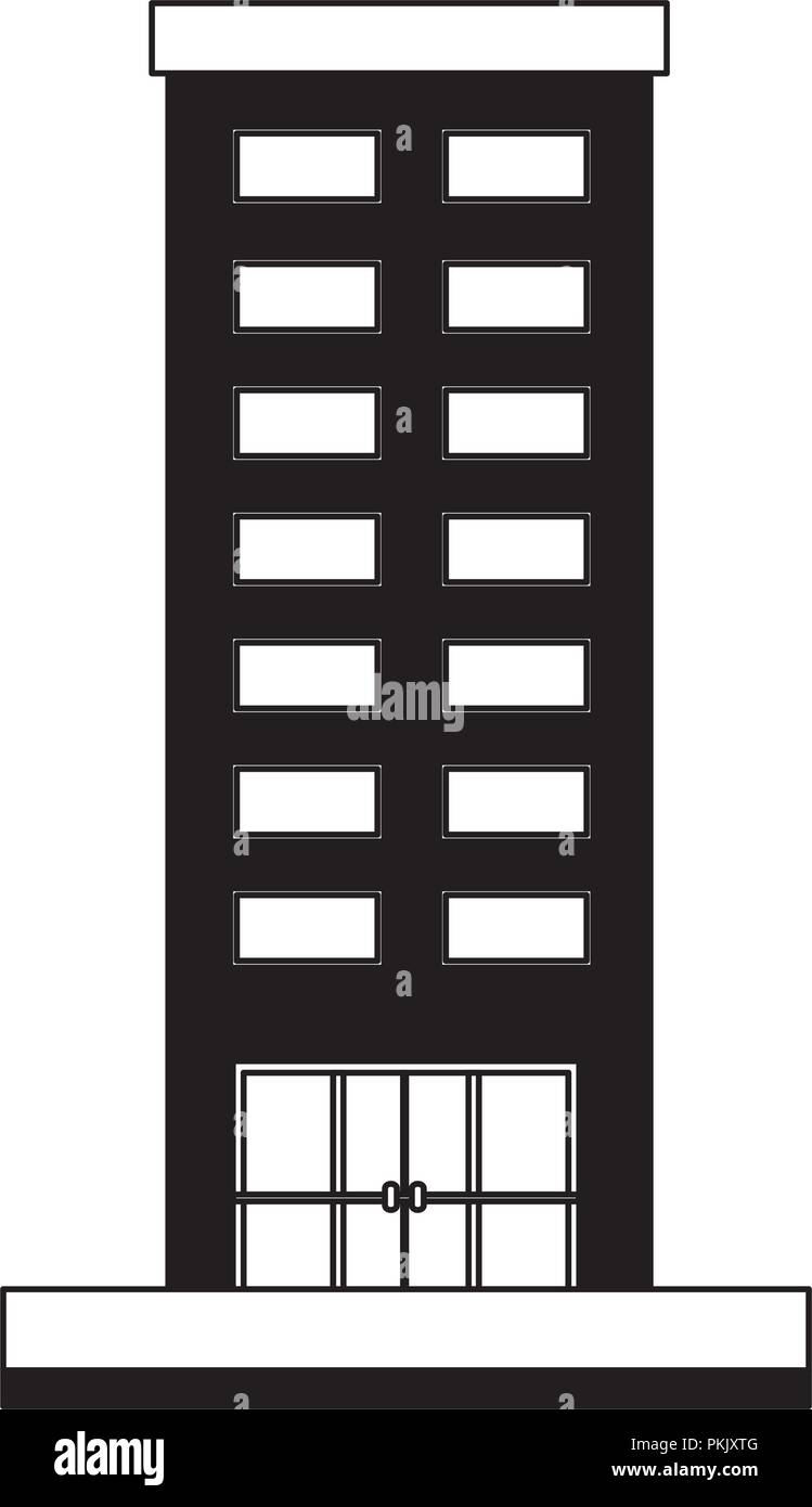 building structure isolated icon Stock Vector Image & Art - Alamy