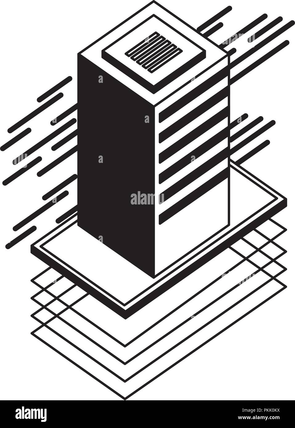 server data center isometric icon Stock Vector Image & Art - Alamy