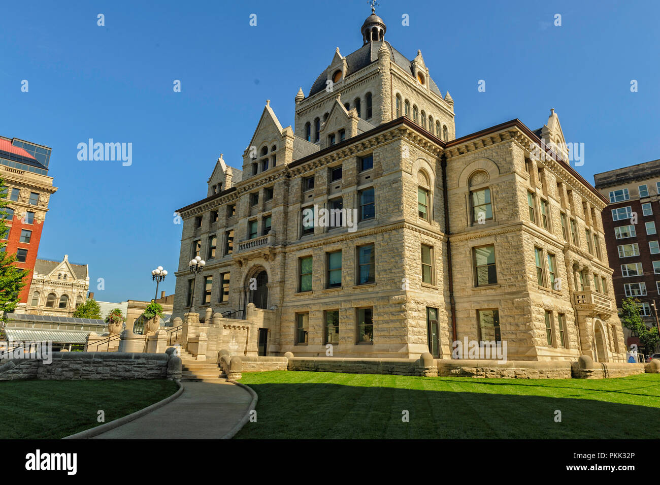 Old Fayette County Courthouse, now the Lexington History Museum Stock ...