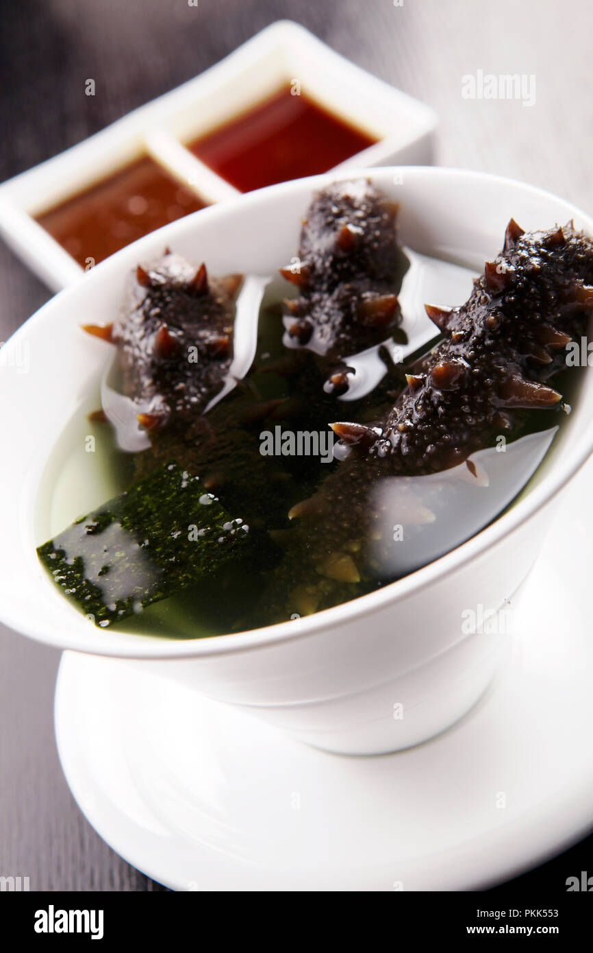 The sea cucumber Stock Photo - Alamy