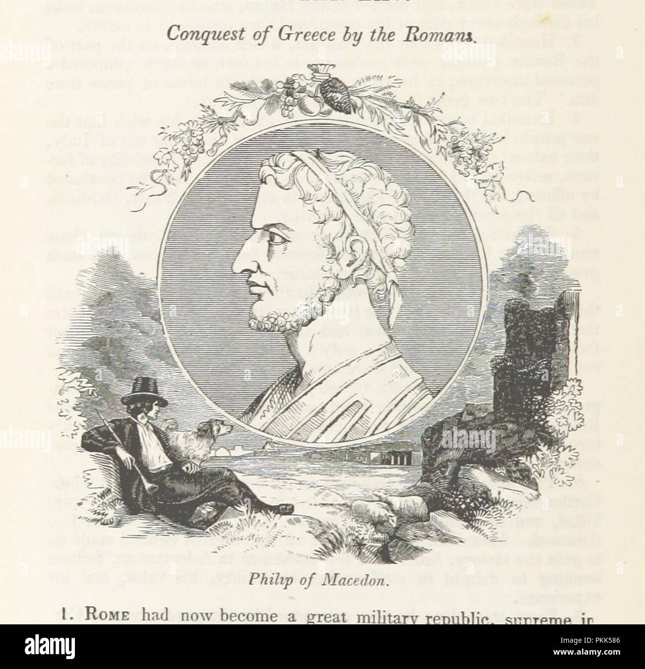 Pictorial history ancient rome sketches hi-res stock photography and ...