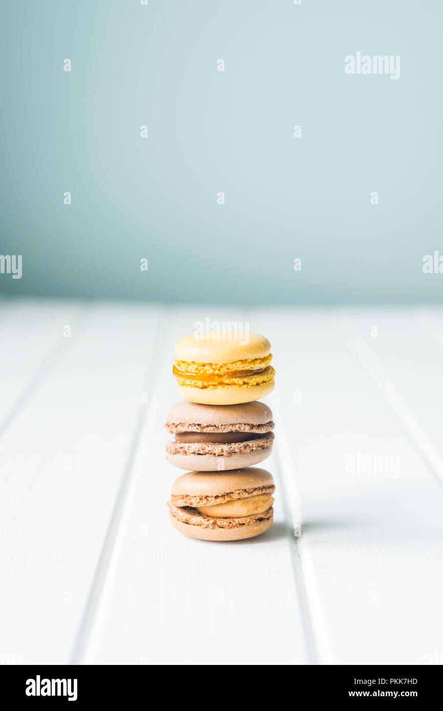 macarons in a stack Stock Photo - Alamy