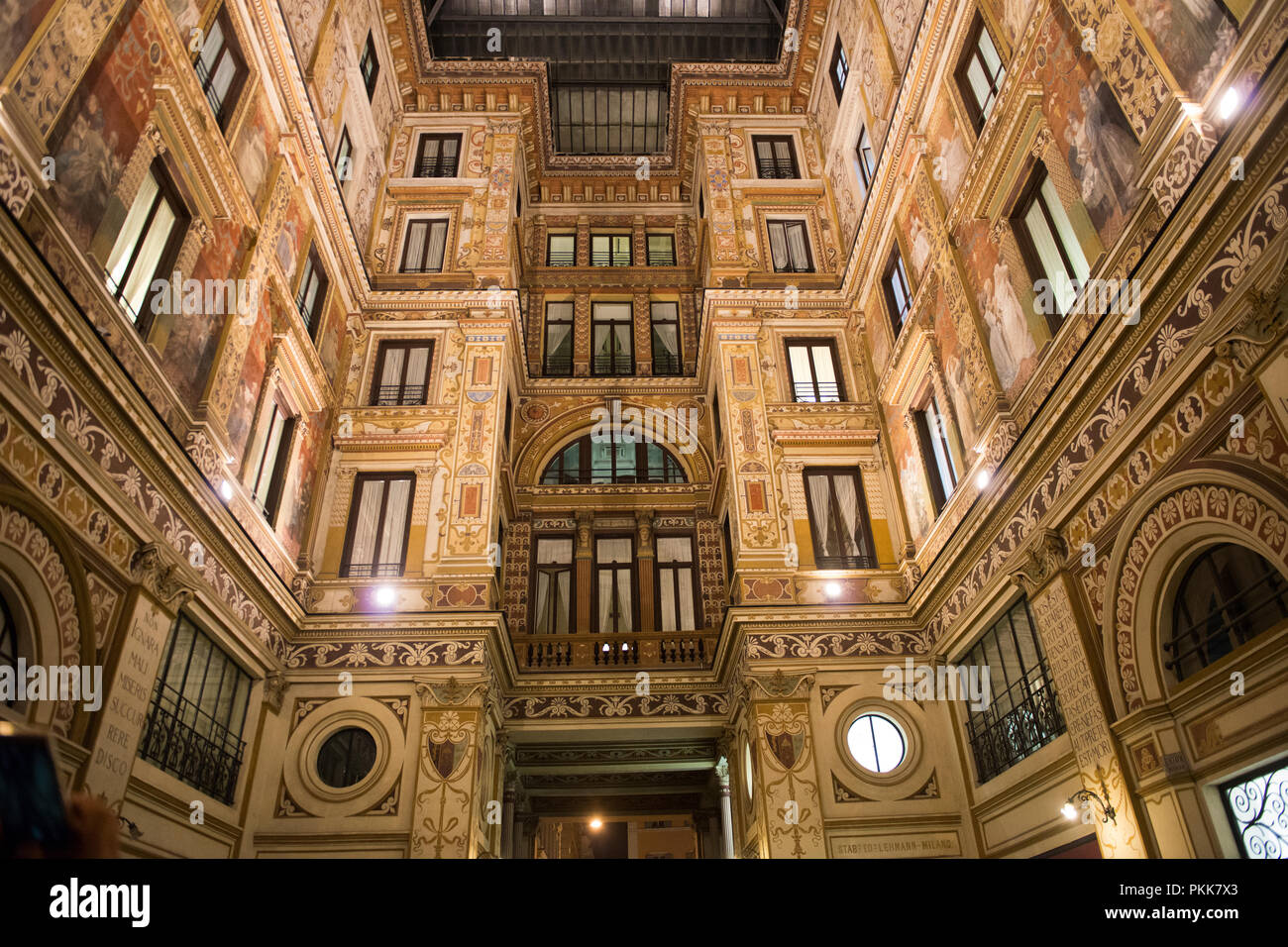 Rome, Italy building interior Stock Photo - Alamy