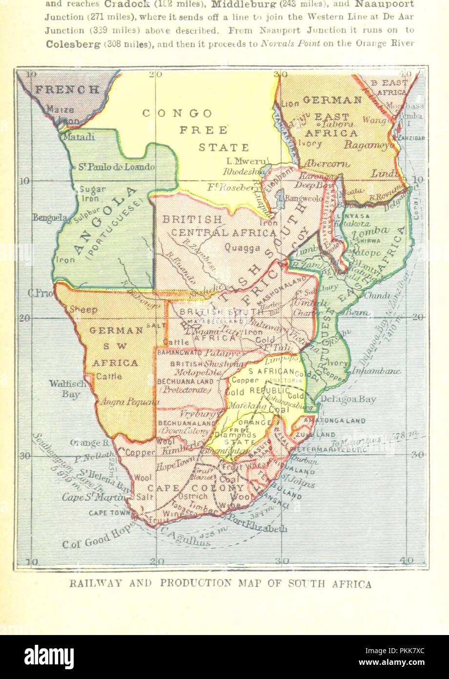 Image from page 137 of 'The Geography of Africa' Stock Photo - Alamy