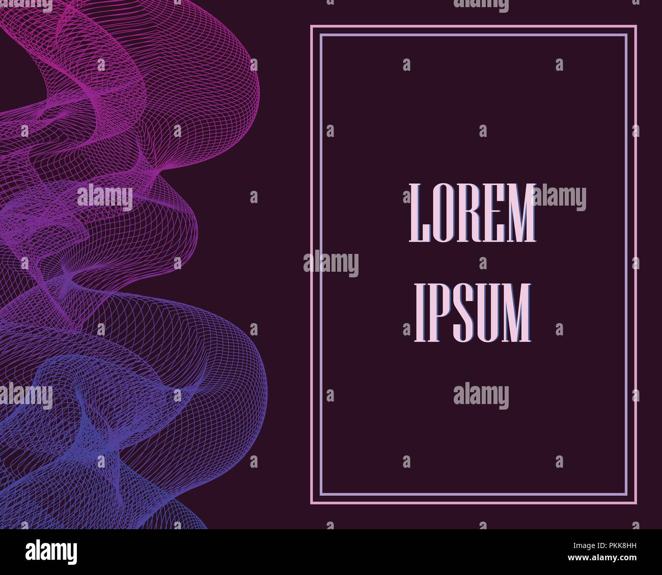 Purple abstract wavy background texture Stock Vector Images - Alamy