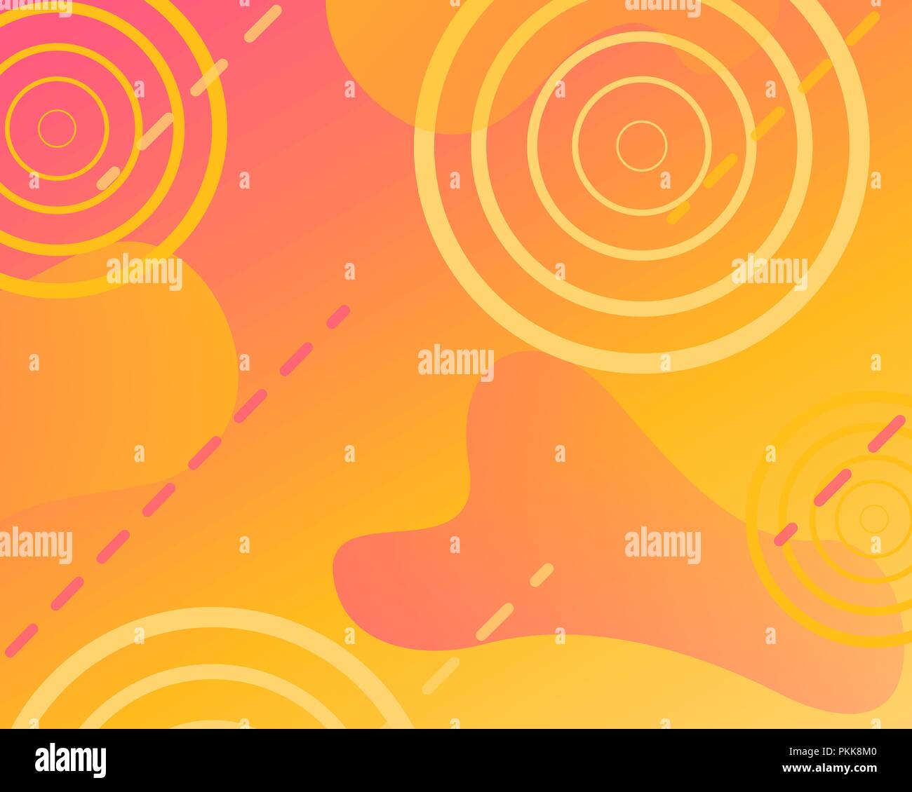 Sunny background with fluid and geometrical gradient elements Stock ...