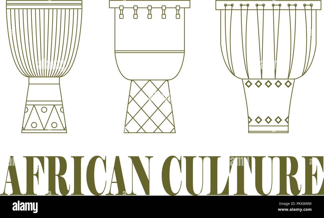 Congo art patterns Stock Vector Images - Alamy