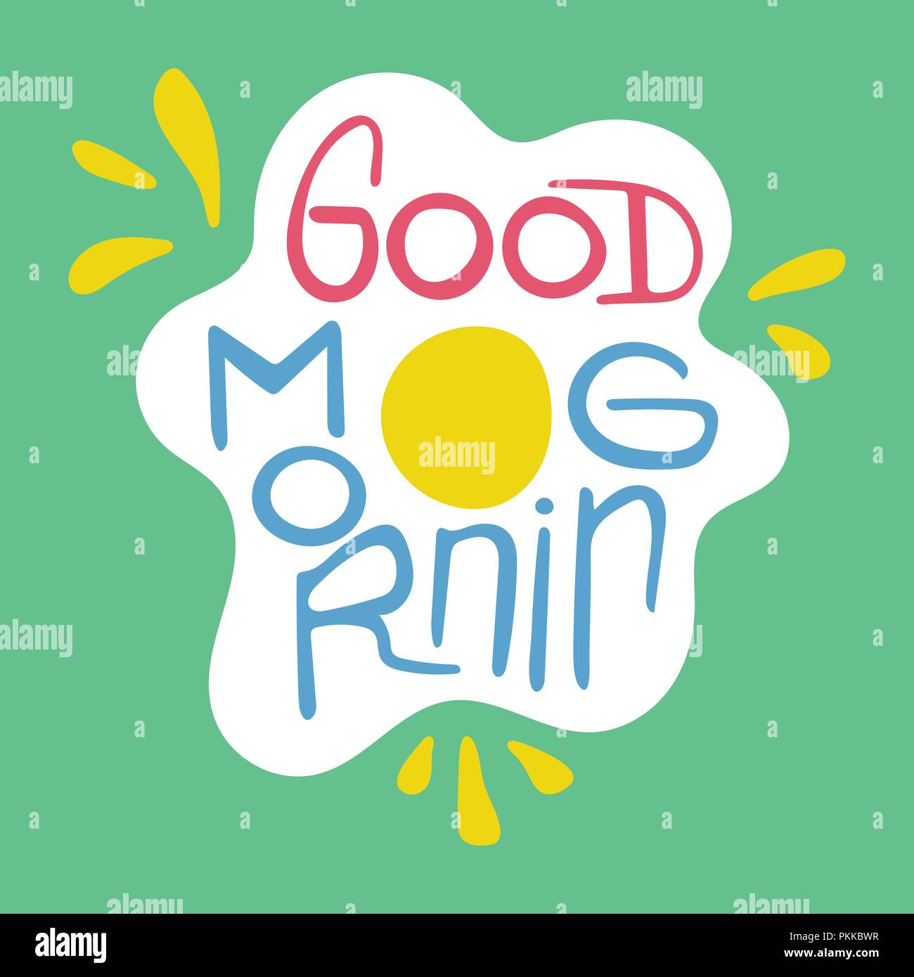 Good morning vector Stock Vector Images - Alamy