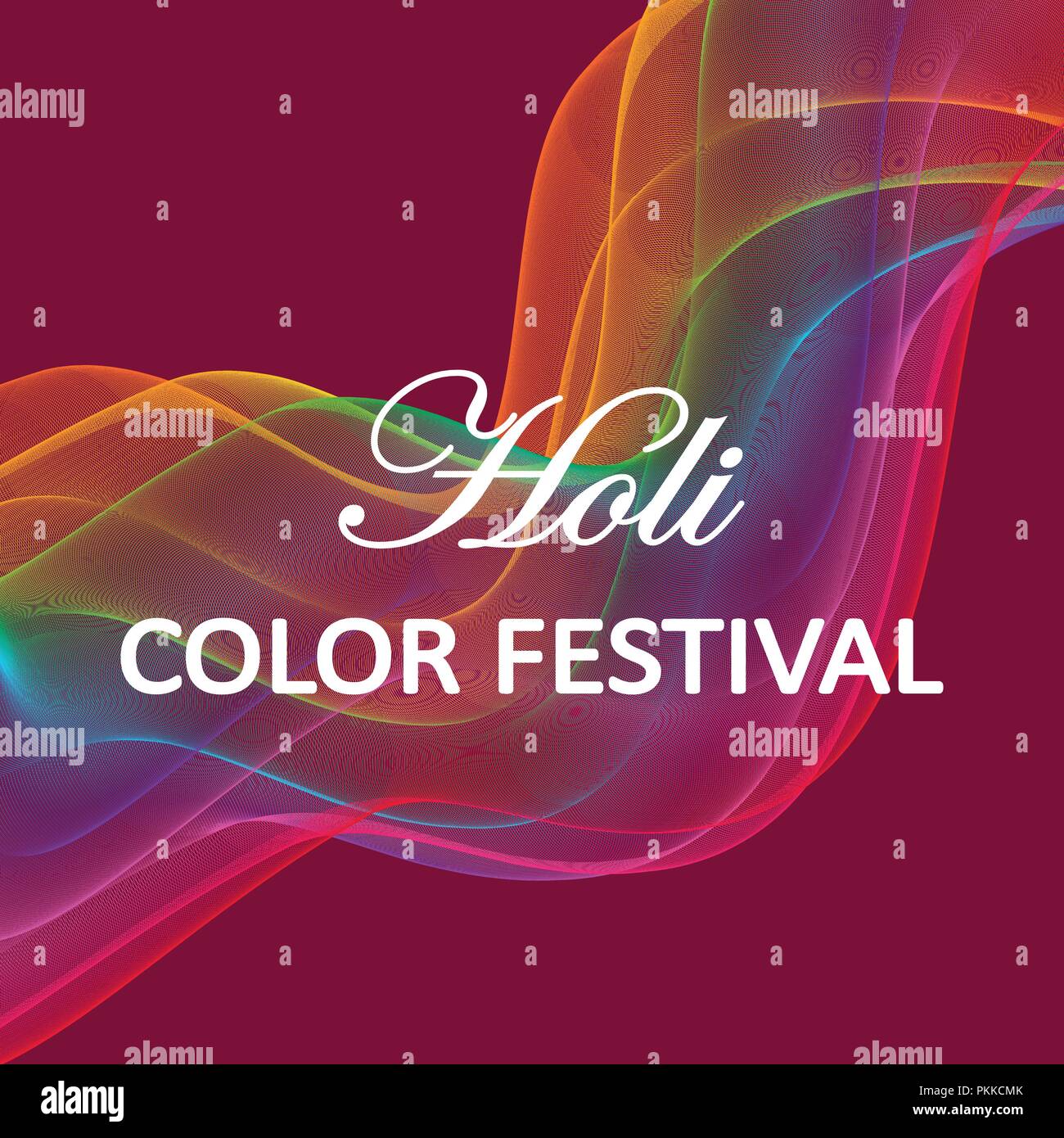 Powder paint festival Stock Vector Images - Alamy