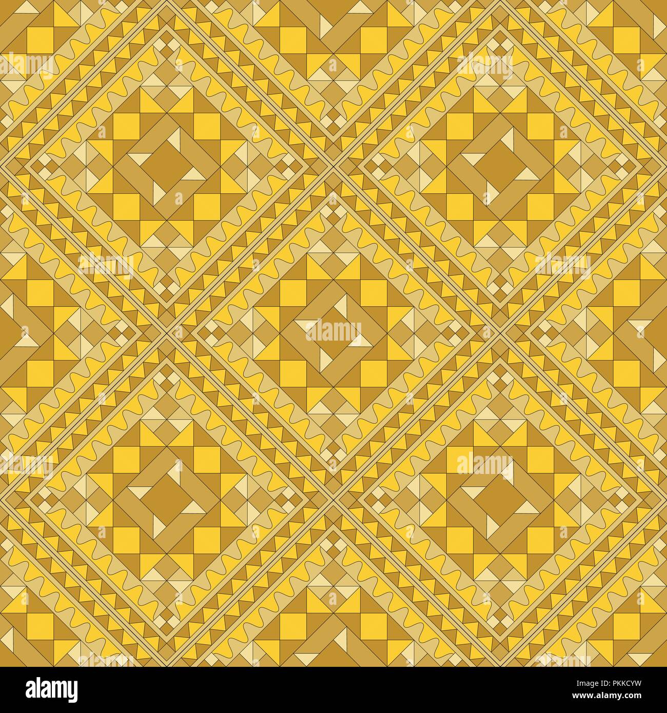Seamless pattern with geometrical patterns in the Arab style Stock ...