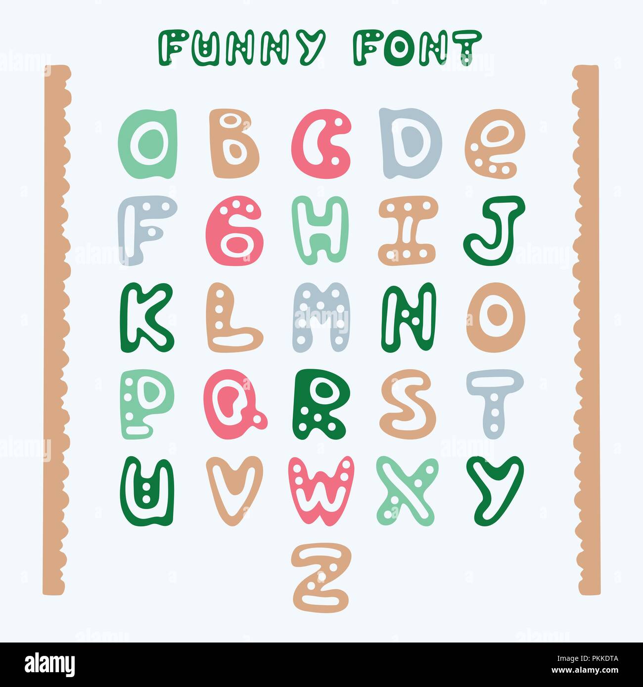 Child alphabet baby art education drawing Stock Vector Images - Alamy