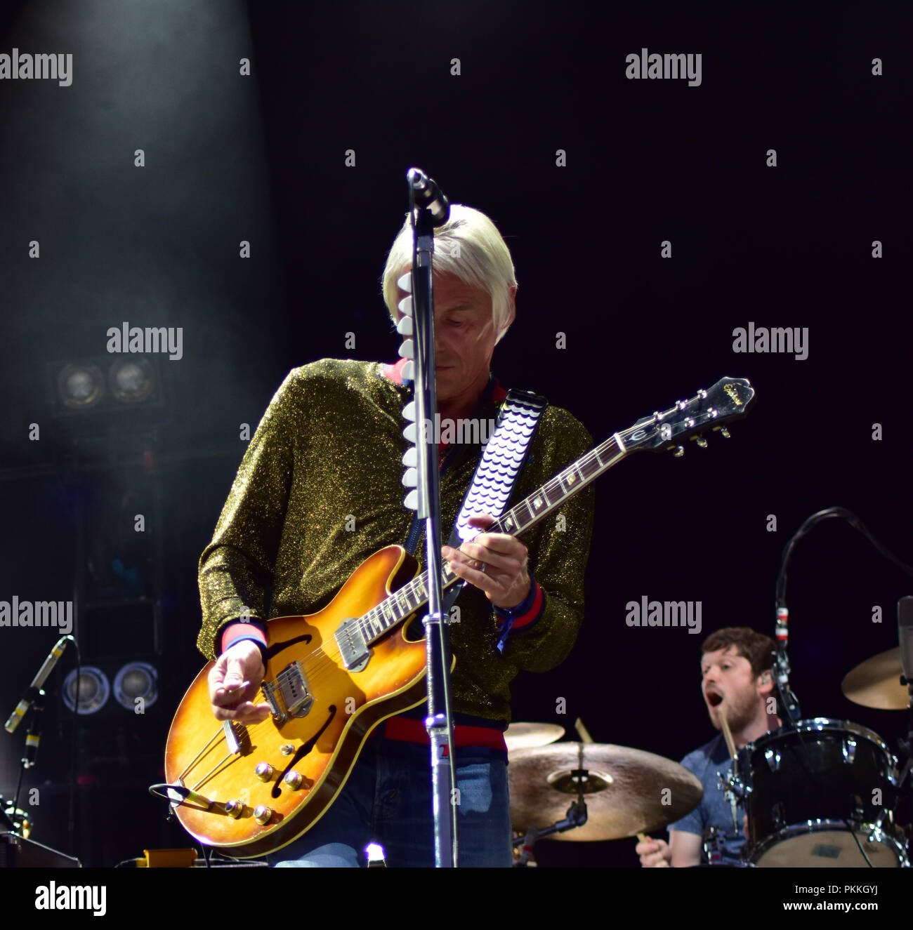 .Paul Weller and his band rock the Downs Festival, Bristol, September ...
