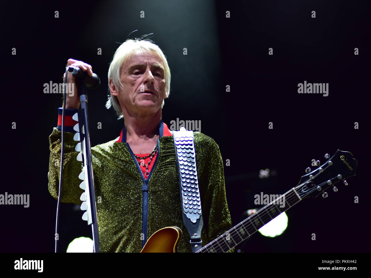 .Paul Weller and his band rock the Downs Festival, Bristol, September ...
