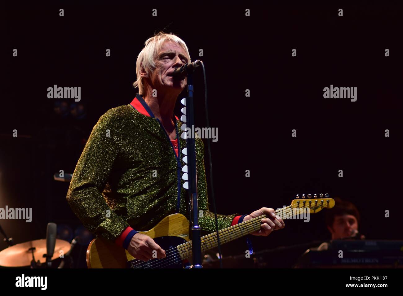 .Paul Weller and his band rock the Downs Festival, Bristol, September ...