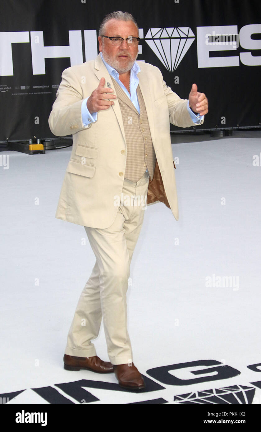 London, UK, Sep 12th 2018. Ray Winstone attends the King of Thieves ...