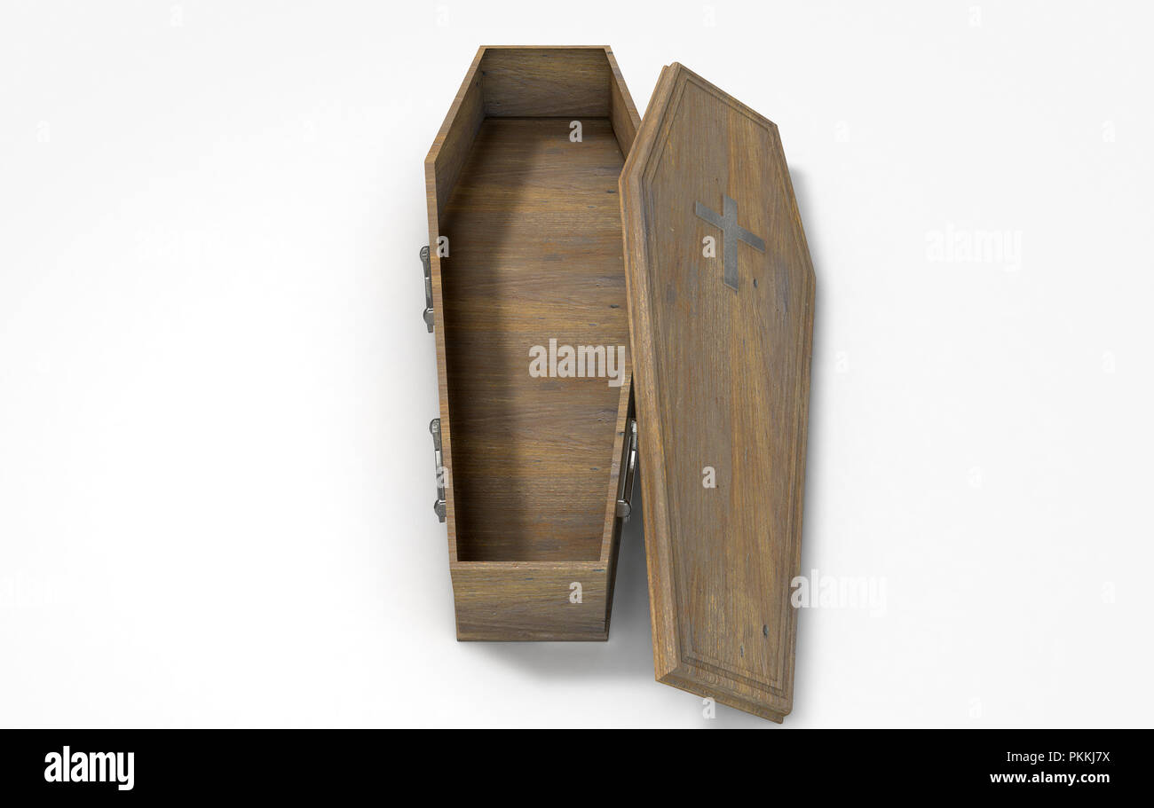 Open coffin empty hi-res stock photography and images - Alamy